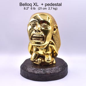 BELLOQ Edition Indiana Jones Golden Fertility Idol 1:1 Gold-plated ...