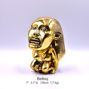 BELLOQ Edition Indiana Jones Golden Fertility Idol 1:1 Gold-plated ...