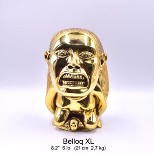 BELLOQ Edition Indiana Jones Golden Fertility Idol 1:1 Gold-plated ...