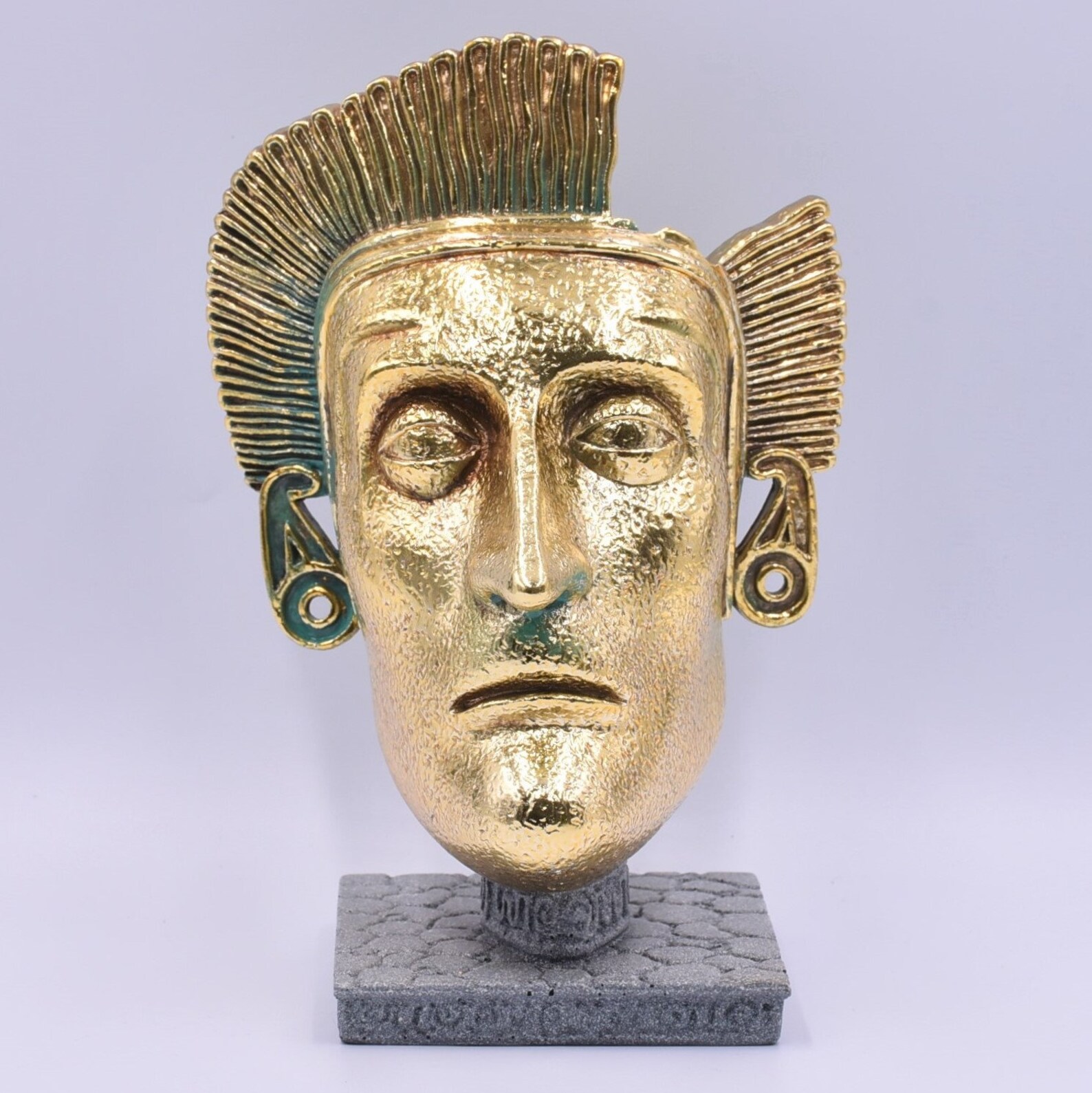 Francisco De Orellana Golden Death Mask Idol Indiana Jones - Etsy