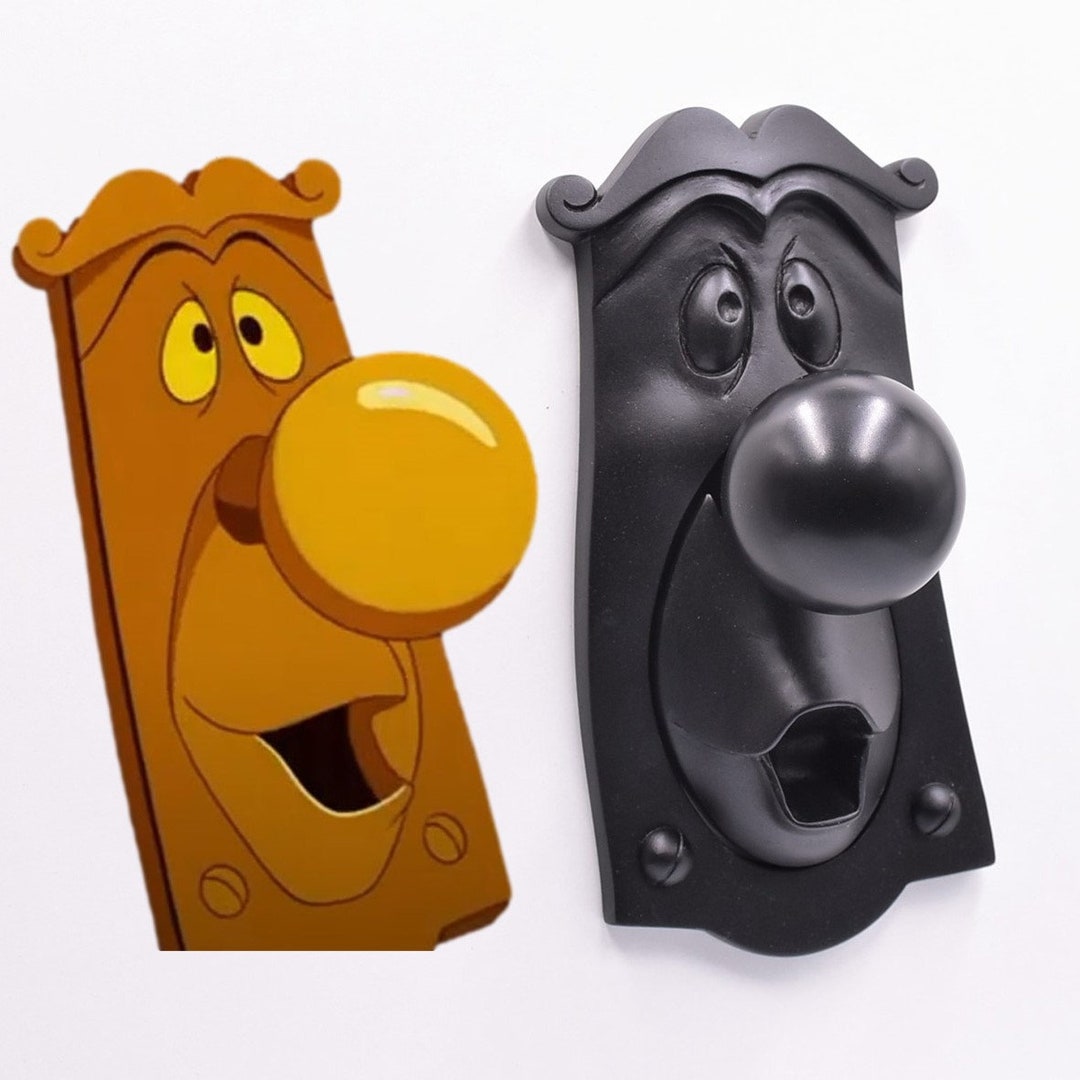 Alice in Wonderland Mr. Doorknob BLACK. Functional Door Knob Set ...