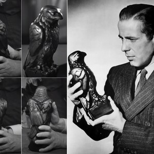 The Maltese Falcon Sculpture REAL SIZE With Secret Compartment, Replica ...