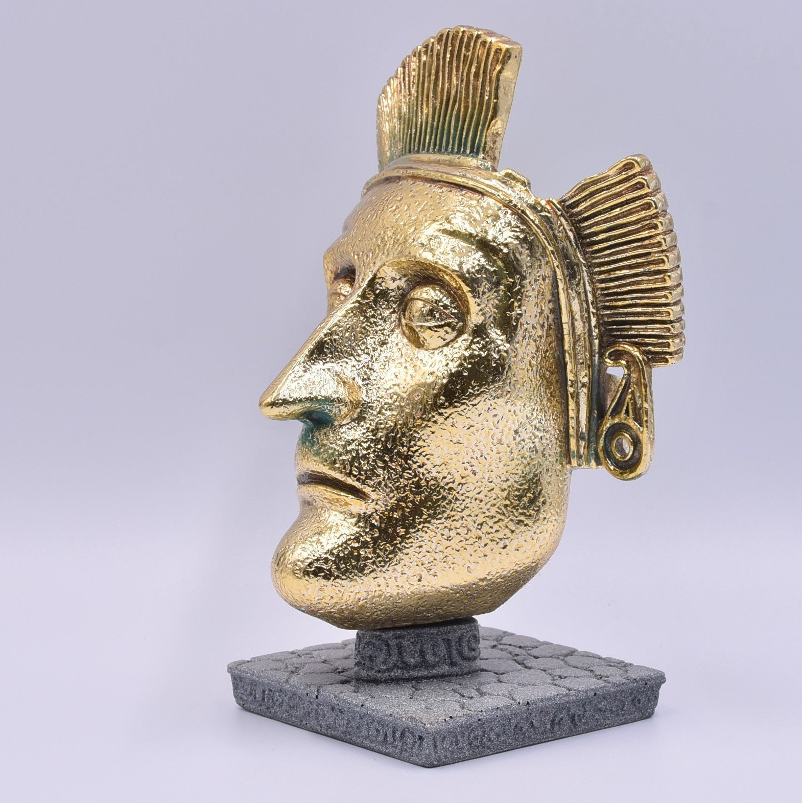 Francisco De Orellana Golden Death Mask Idol Indiana Jones - Etsy