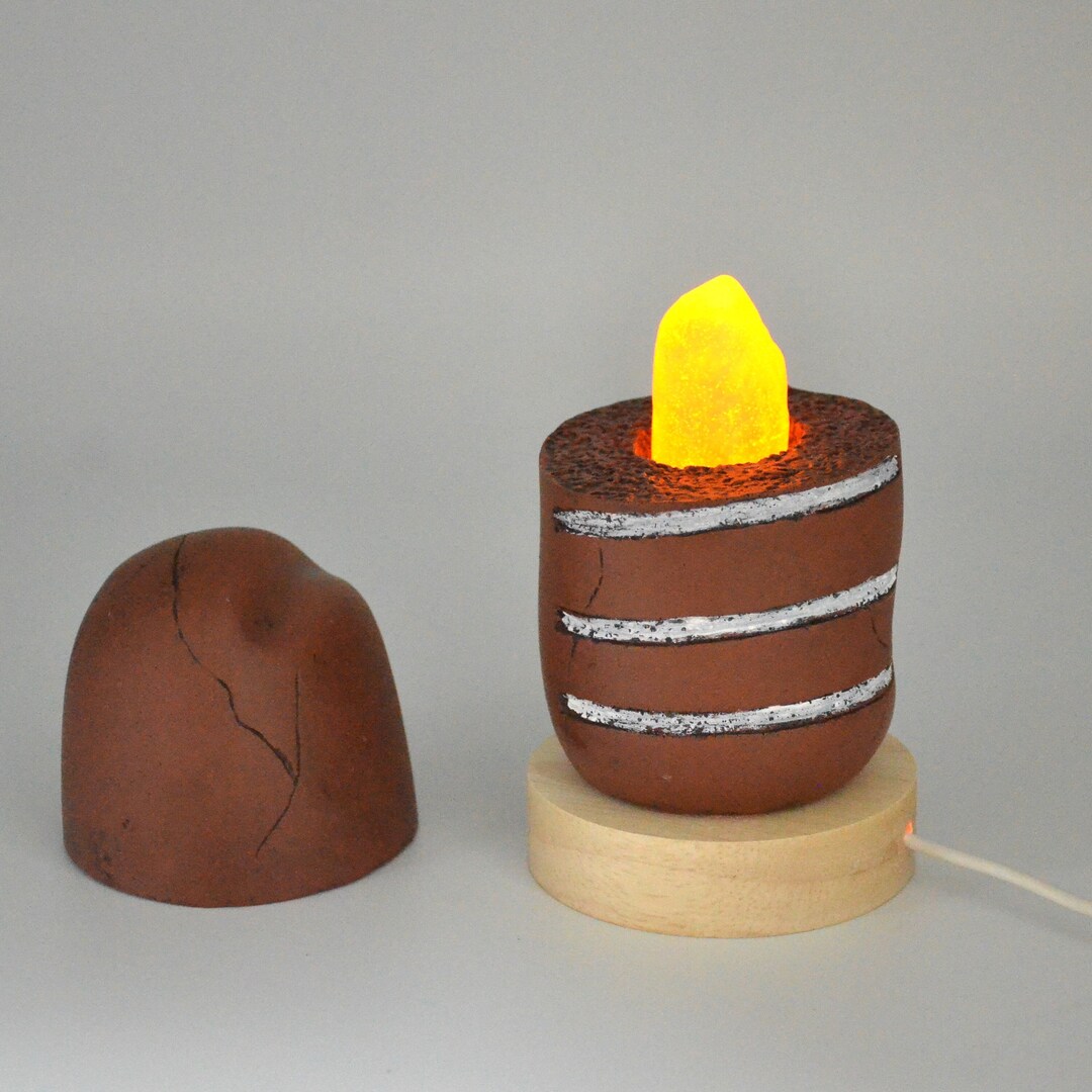 SANKARA STONE With or Without GLOW, Broken Version + Crystal Inside, 1: ...