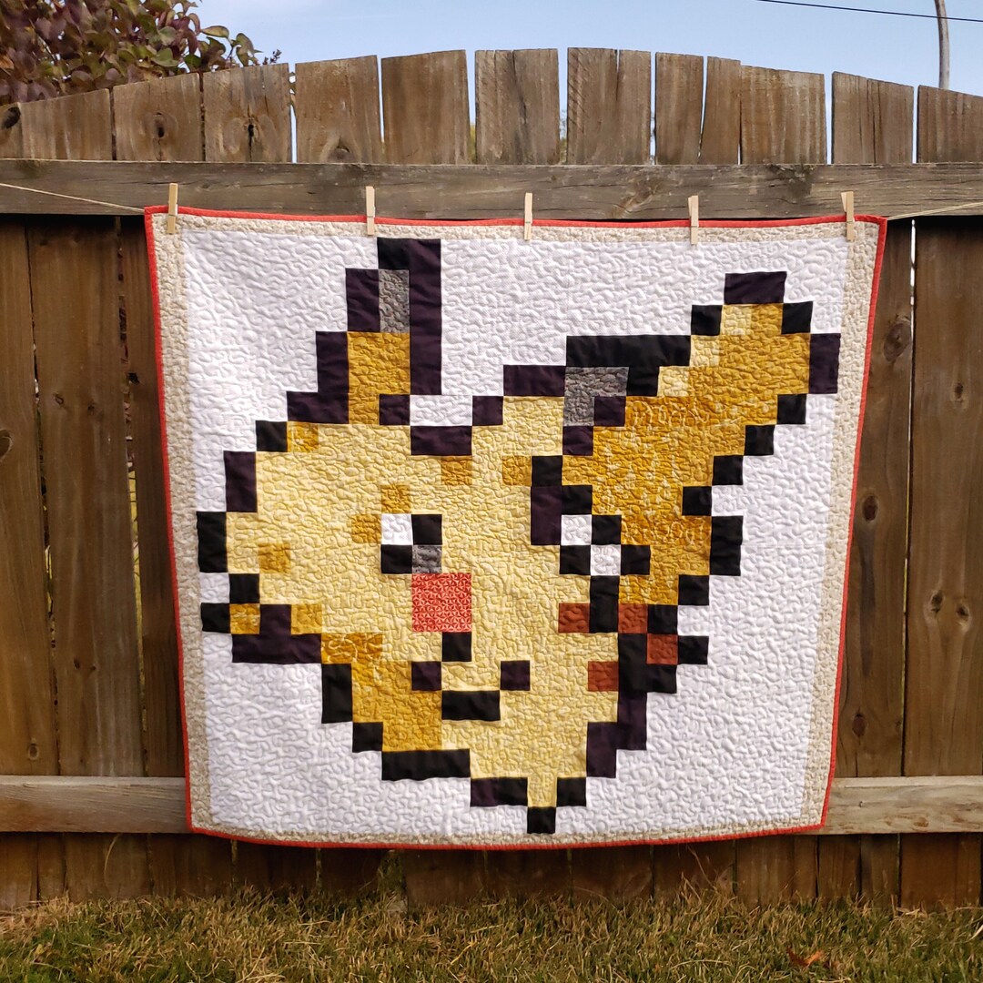 Pikachu Baby Quilt / Pokemon Wall Hanging - Etsy
