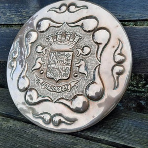 Château Copper Armorial Brittany Wall Art Displays Picture Crest Crown ...