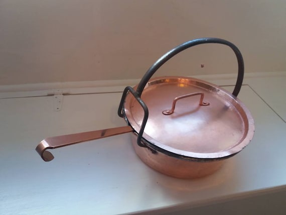 Rare Antique Copper Cooking Pot Open Fire Pots Pans French | Etsy