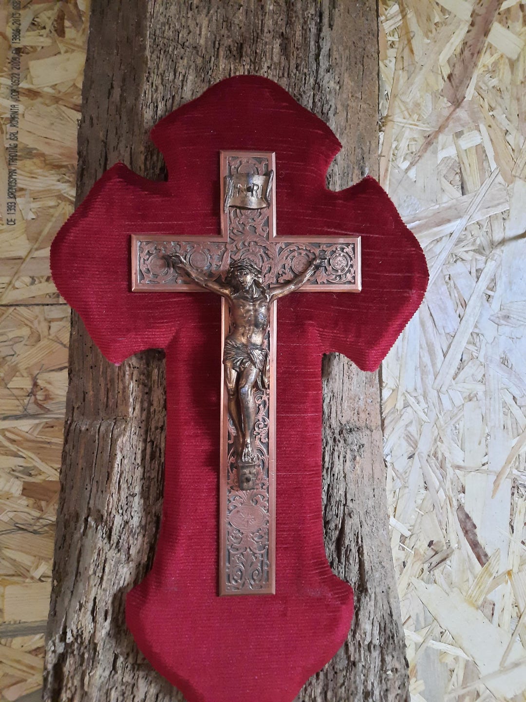 Chapel Convent Religious Cross Jesus Spiritual Wall Hanger French ...