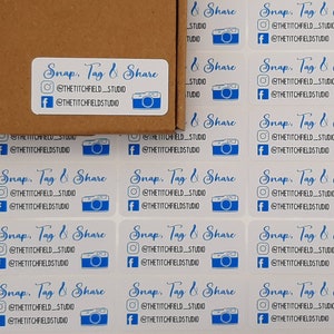 Custom Instagram Facebook Snap Tag and Share Social Media - Etsy