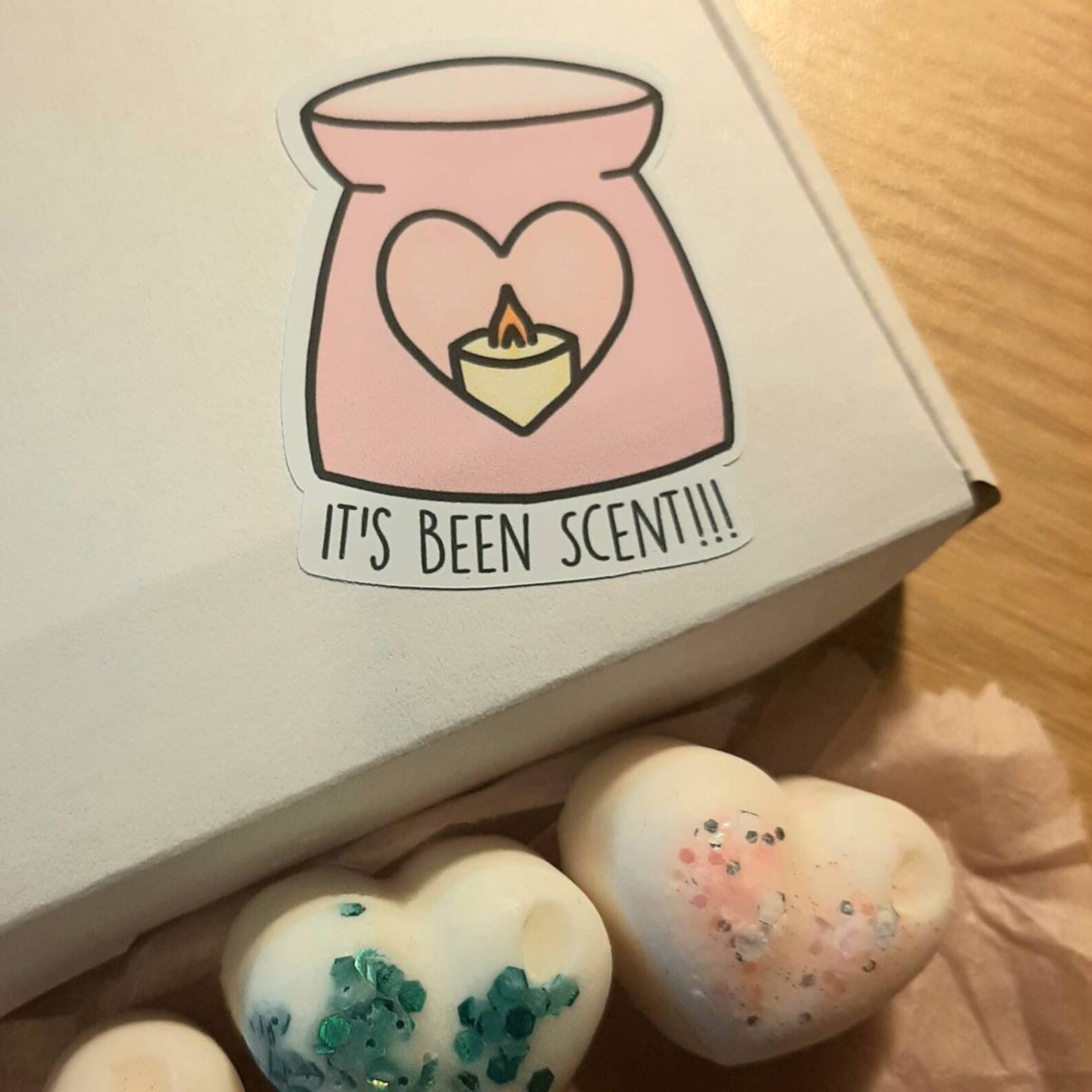 Die Cut Wax Melt Burner. Stickers. It's Been Scent Cute - Etsy