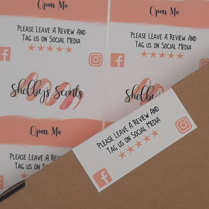 Custom Logo Sticker Box Seals Logo Labels Parcel Stickers - Etsy