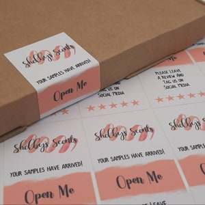 Custom Logo Sticker Box Seals, Logo Labels, Parcel Stickers - Etsy