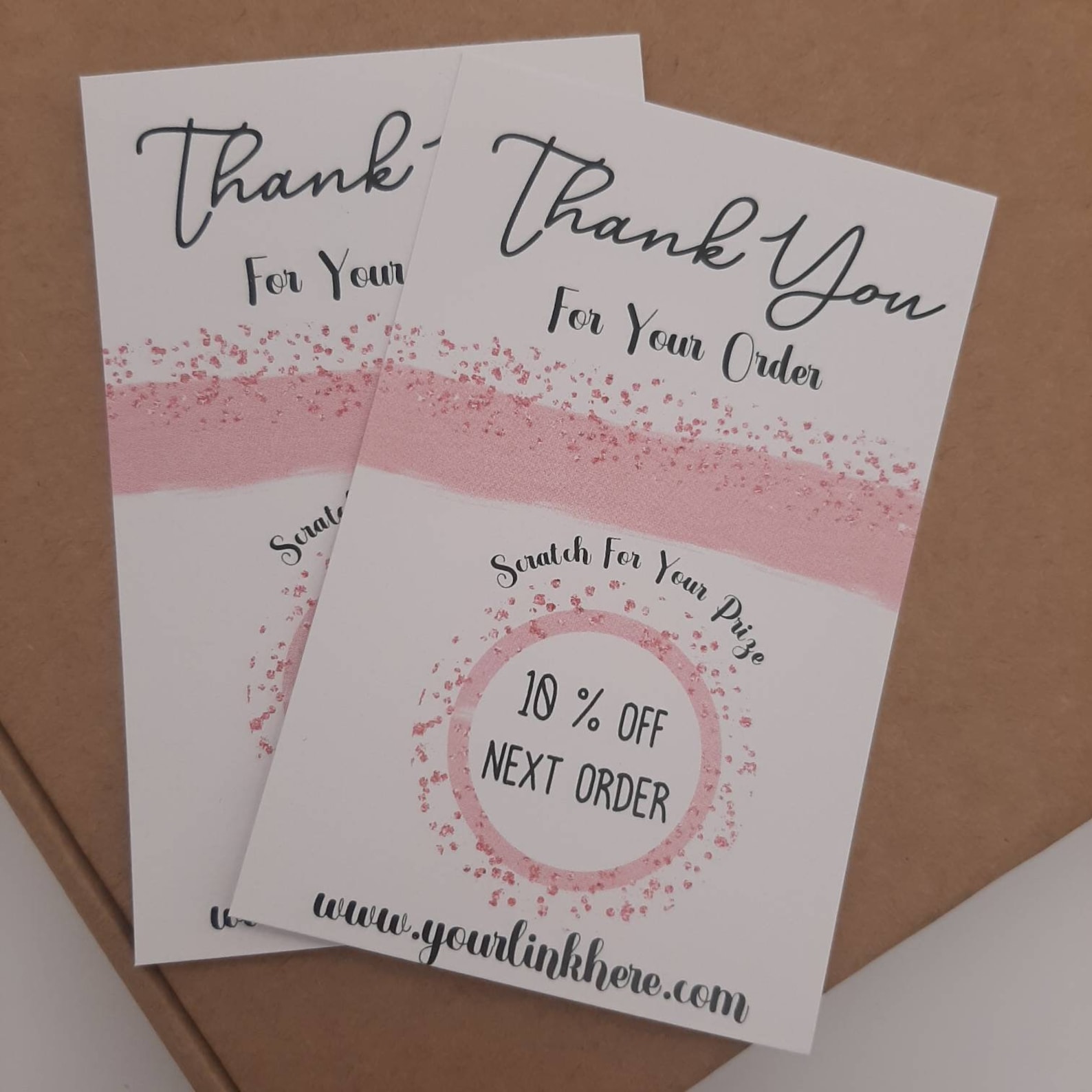 Personalised Custom Scratch Card Discount Card Offer Cards | Etsy