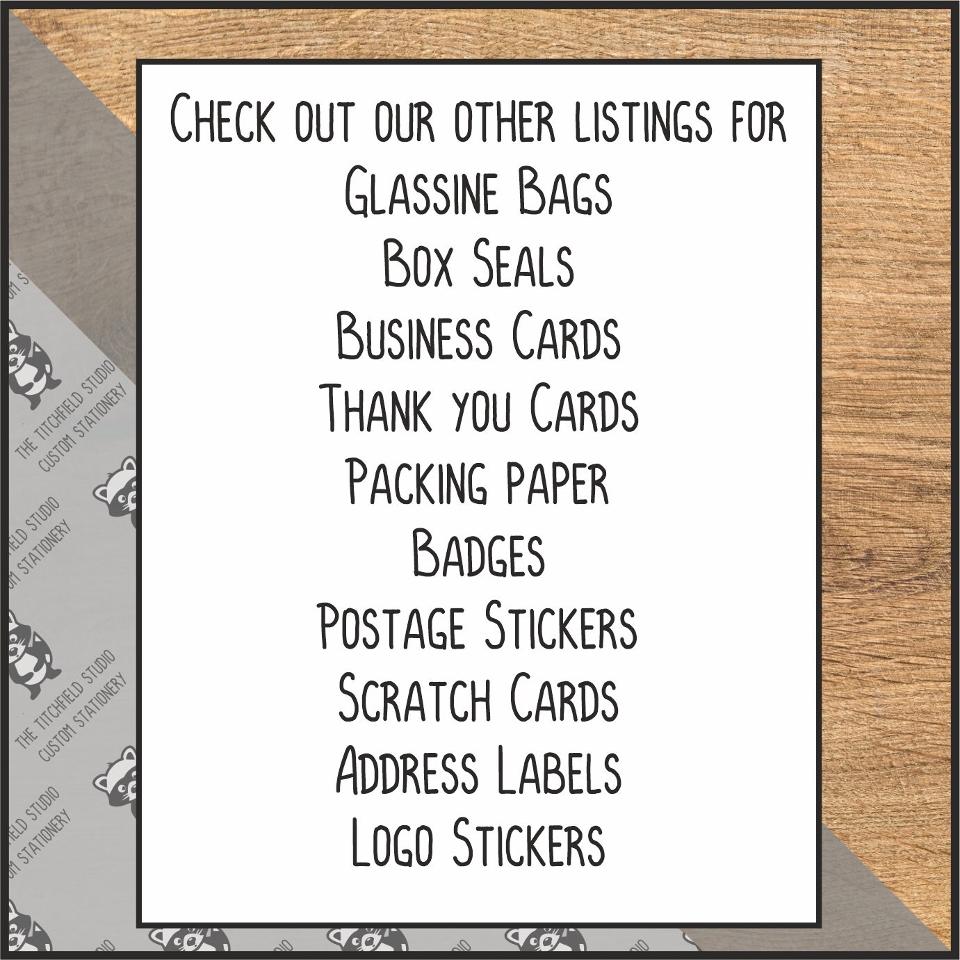 TENNER TUESDAY Logo Box Seals and Logo Stickers - Etsy UK