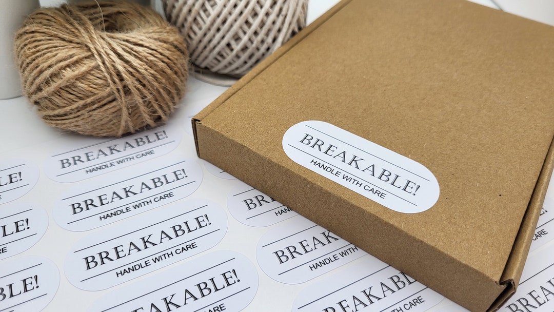 BREAKABLE Handle With Care, Fragile, Breakable Post, Do Not Bend ...
