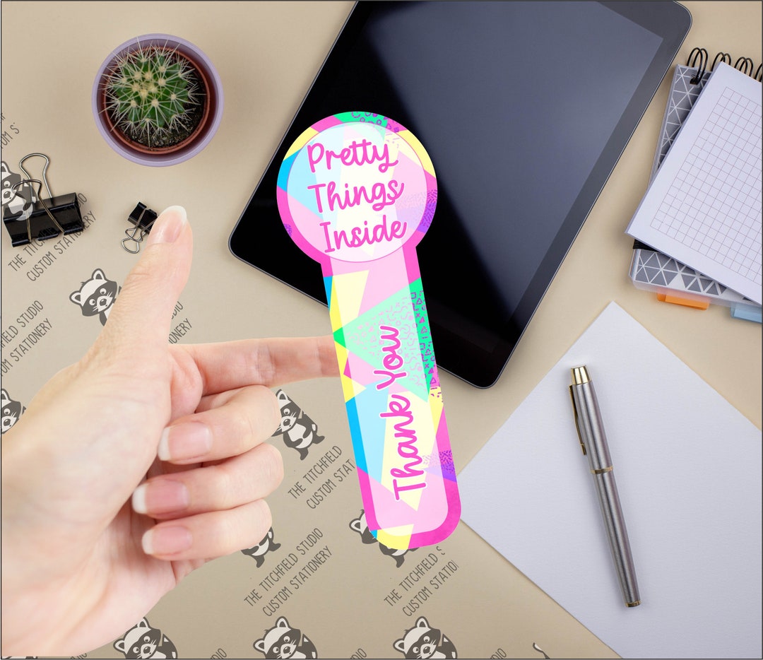 Pretty Things Inside Box Seal, Stickers, Labels, - Etsy
