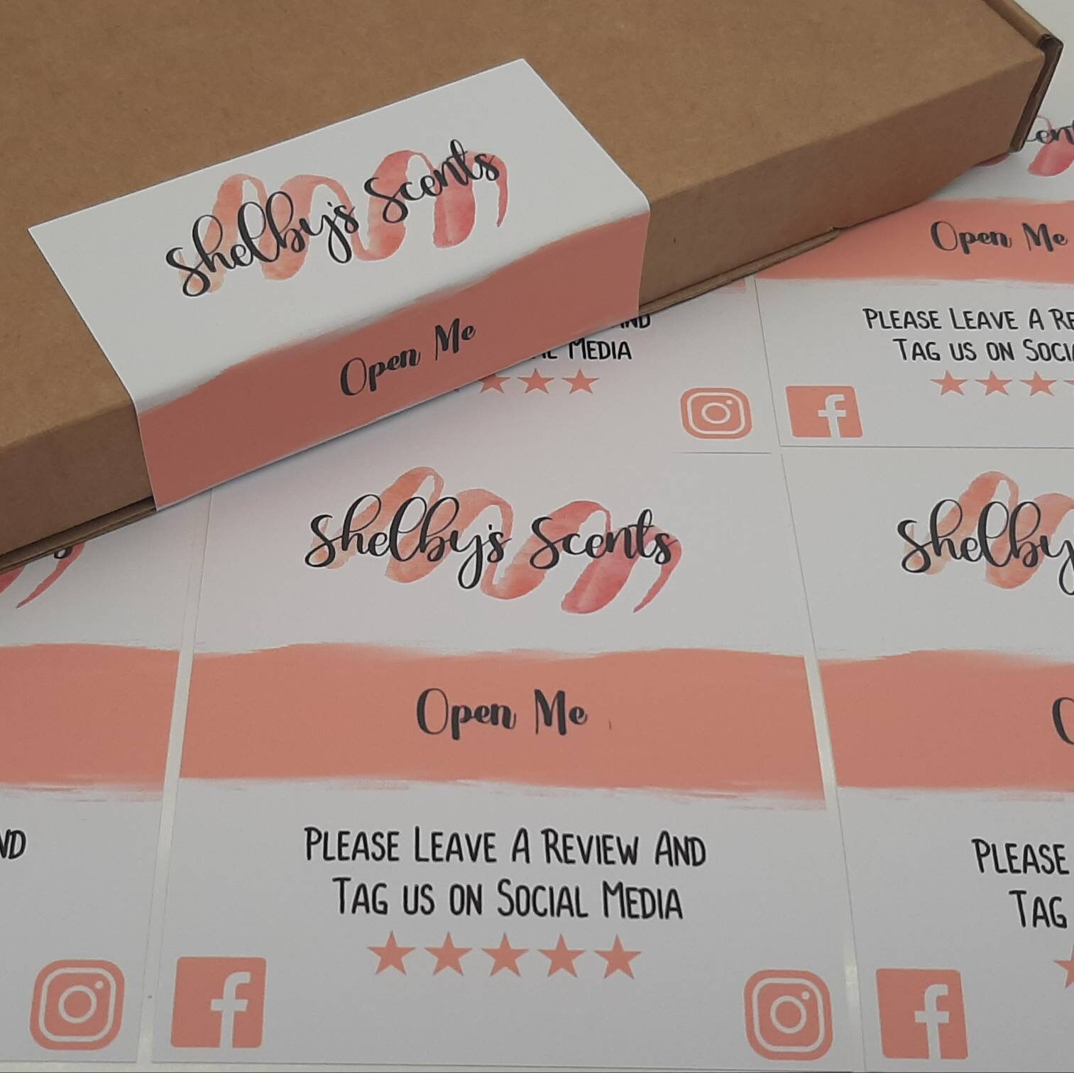 Custom Logo Sticker Box Seals Logo Labels Parcel Stickers | Etsy