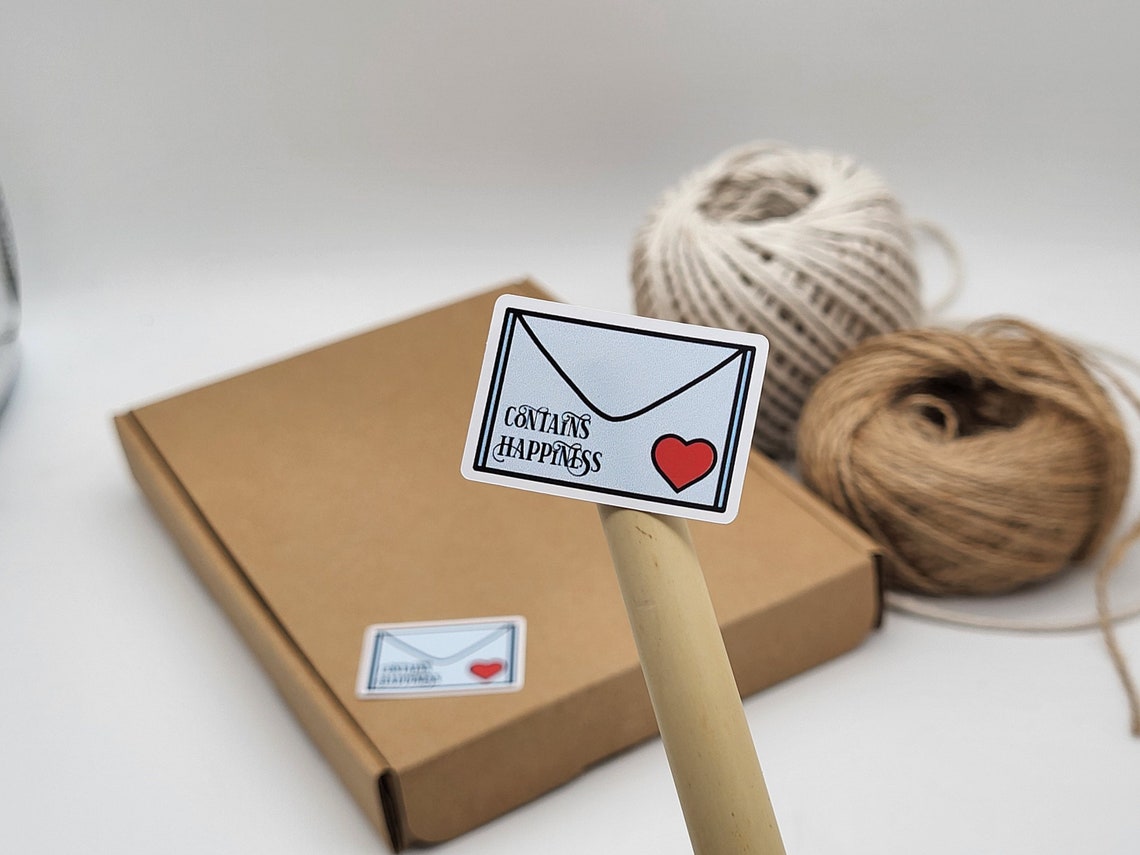 Die Cut Blue Envelope Stickers. Cute Happy Post Happy Mail - Etsy