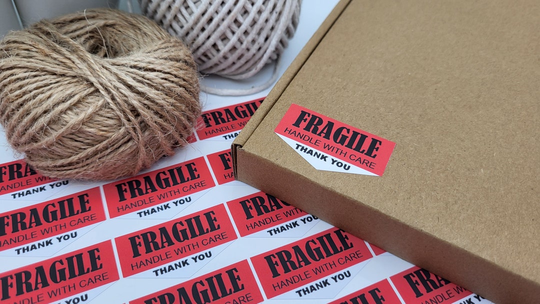 FRAGILE Handle With Care, Fragile, Breakable Post, Do Not Bend, Warning ...