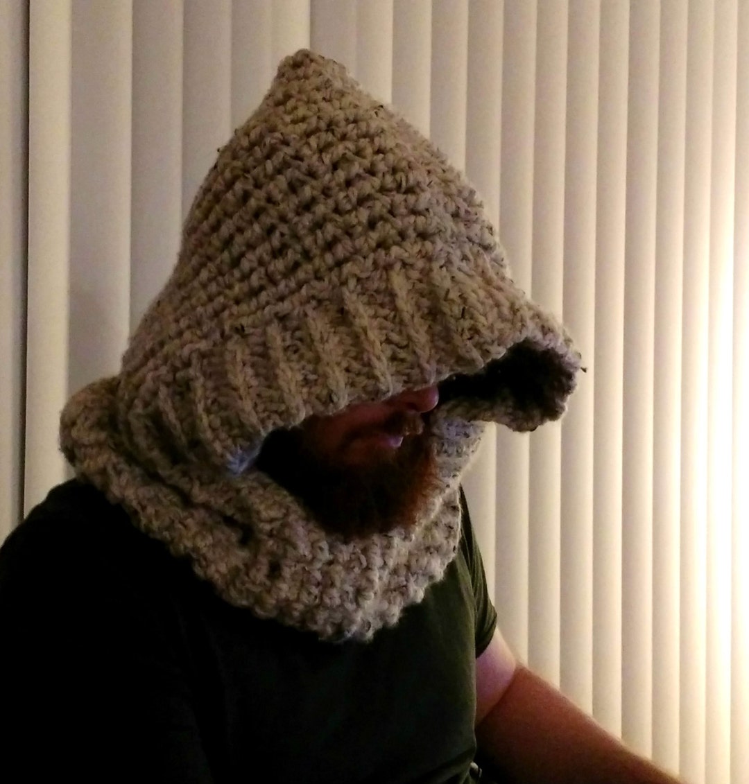 Monk's Chunky Cowl unisex, Bulky, Oversized Cowl, Ribbed - Etsy