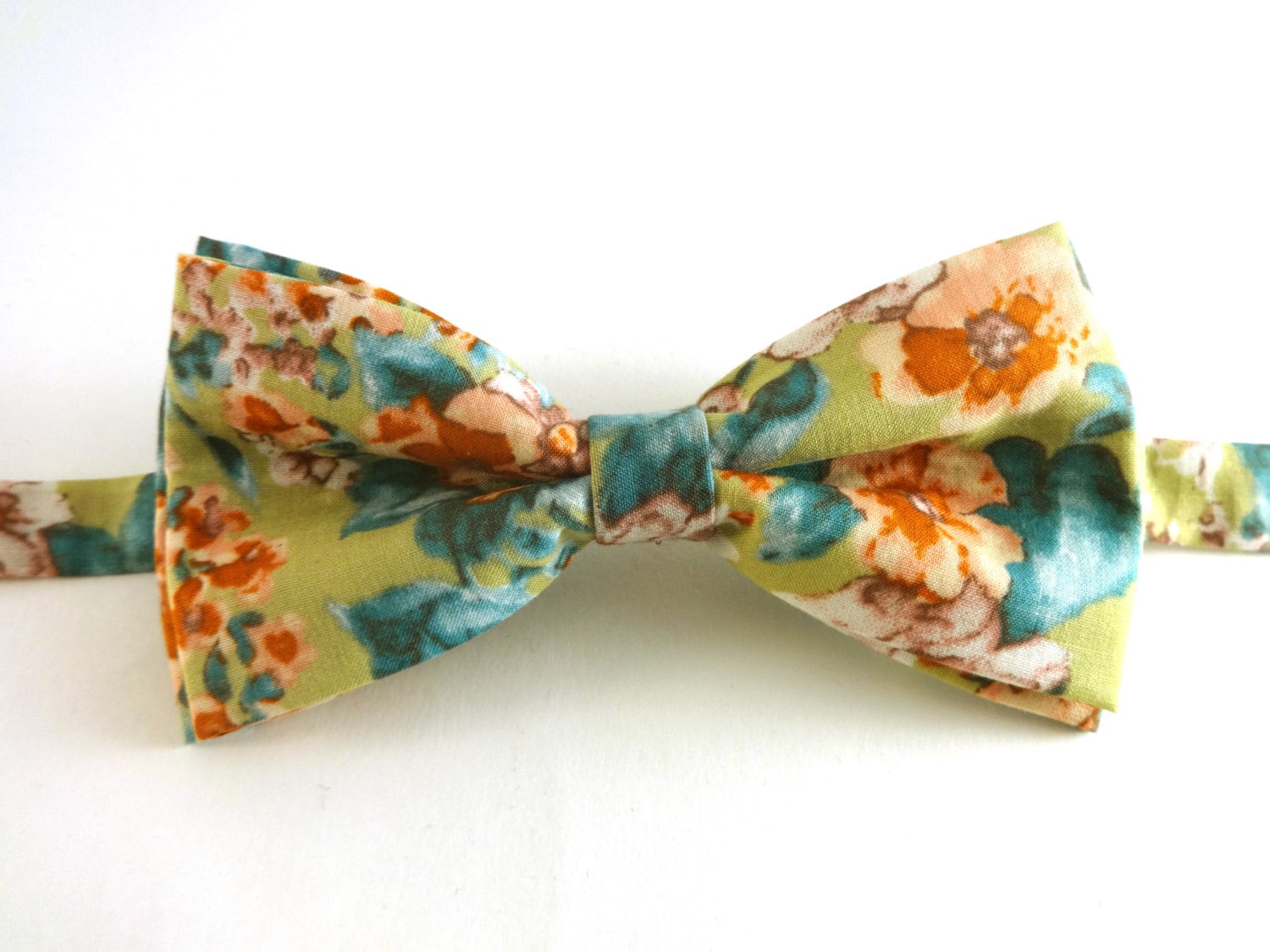 Bow Tie Floral Bow Tie Wedding Bow Tie Bow Tie With - Etsy