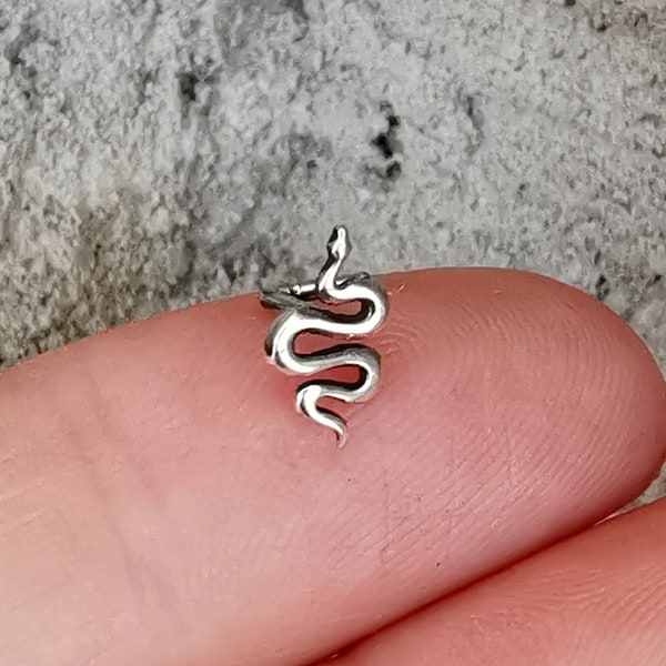 Snake Nose Ring - Etsy