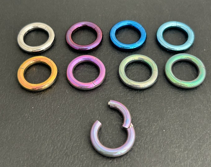 Glass U Shape Taper Ear Plug Stretcher Earring Body Piercing Jewelry 2G ...