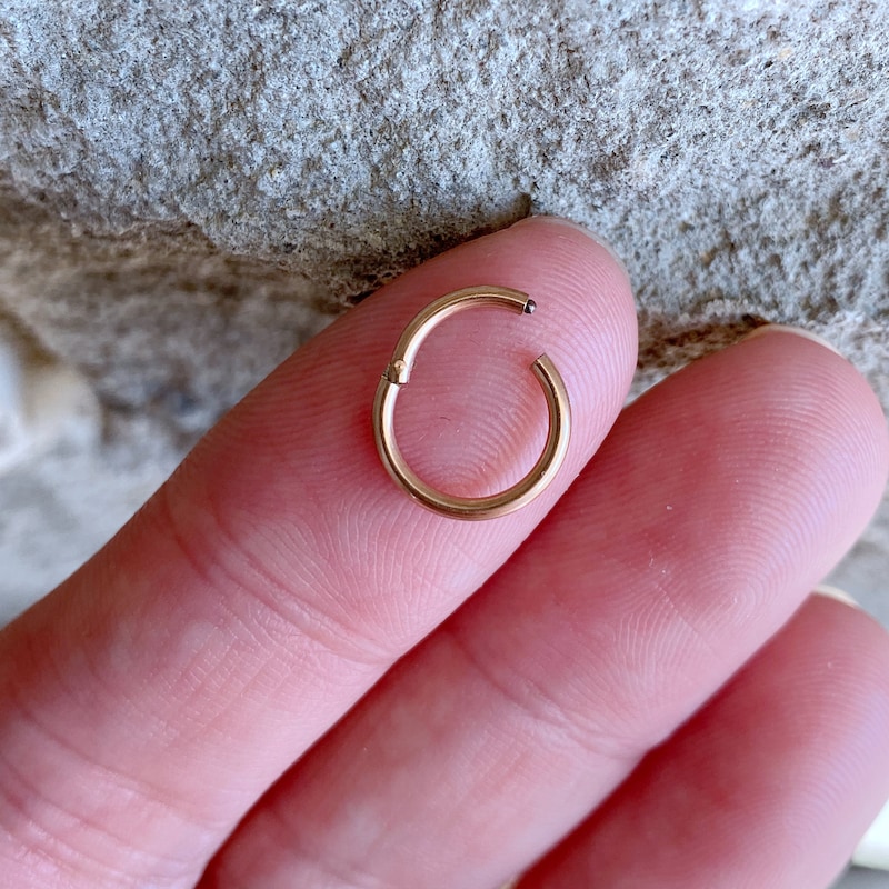 Clicker Septum Rings - Etsy