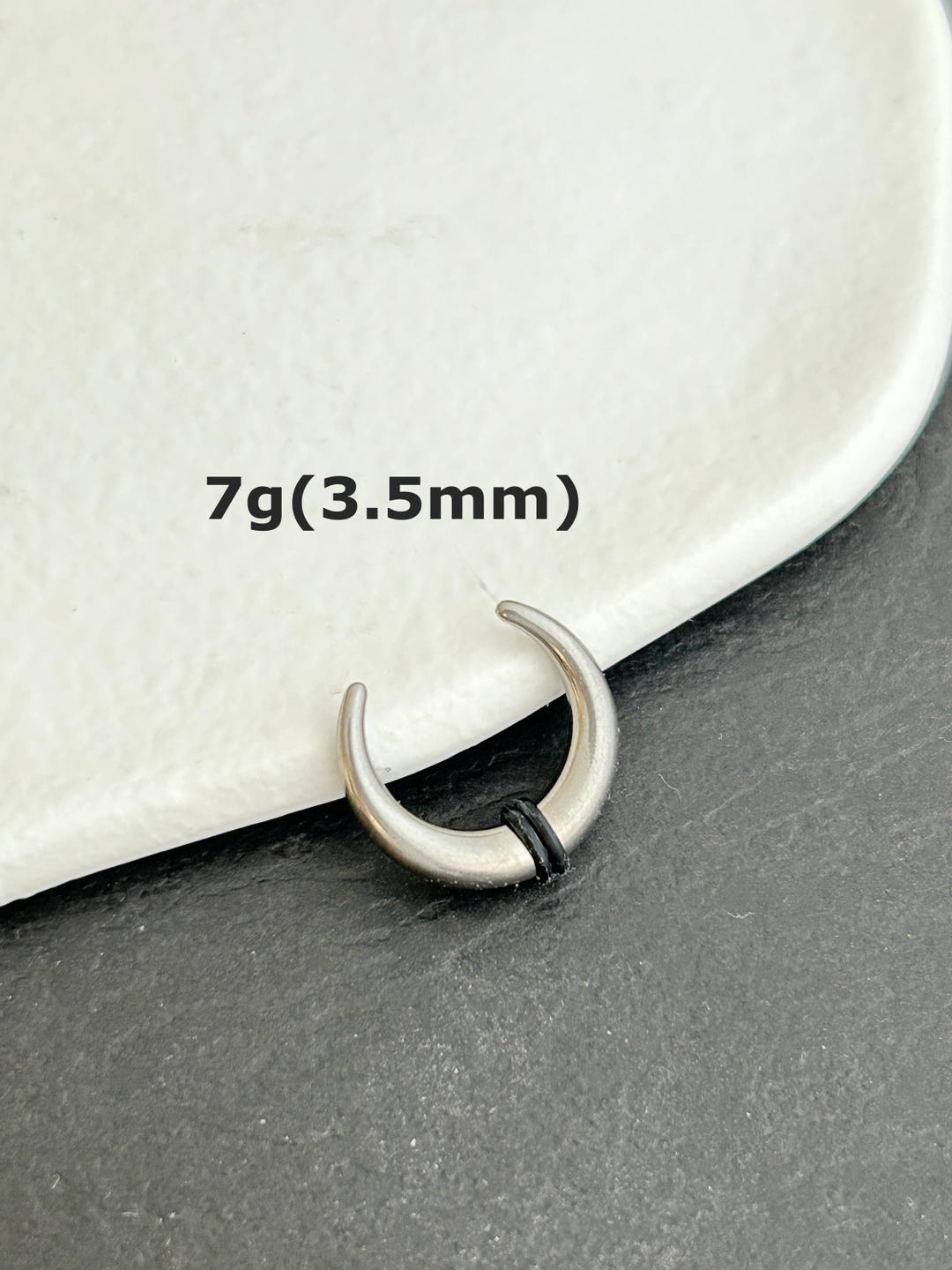 1 PC - 7g (3.5mm) 12mm Titanium Buffalo Pincher Taper - Etsy