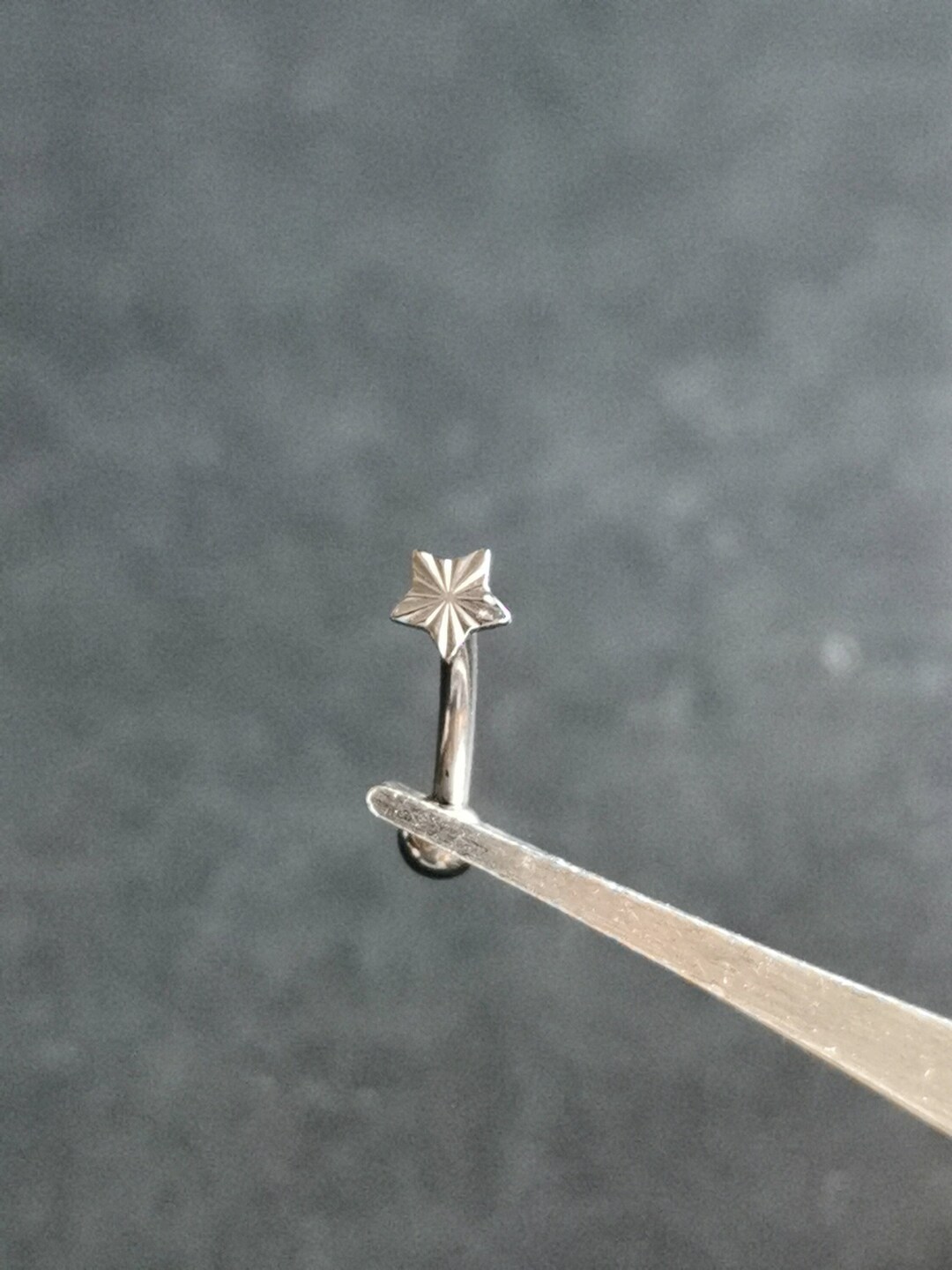 NEW 16g Implant Grade Titanium Star Vertical Piercing Star Rook Ring - Etsy