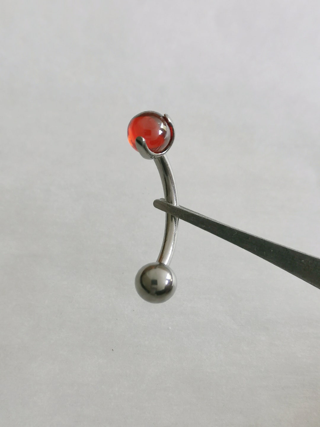 1 Pc-14g Implant Grade Titanium Belly Ring - Etsy