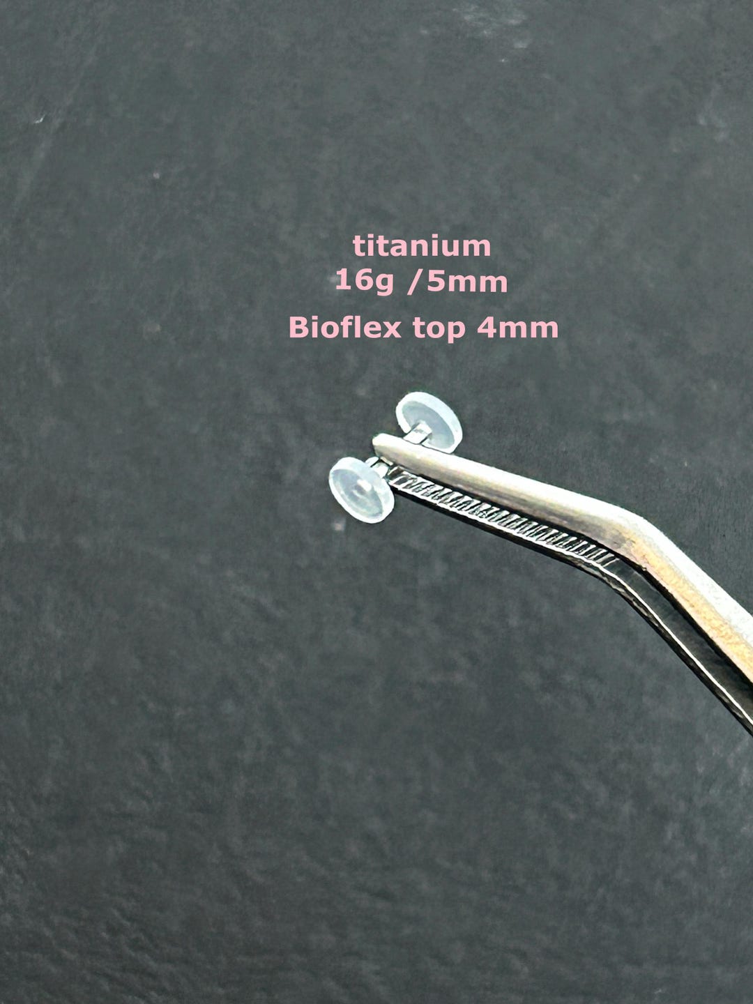 16g 5mm - Straight Vertical Lip Ring - Internally Threaded-bioflex ...