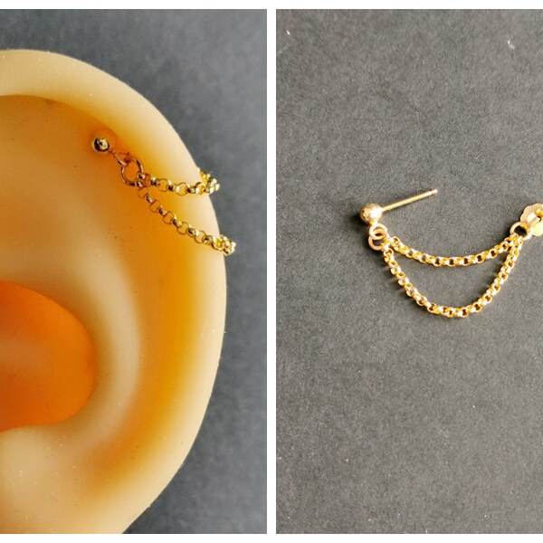 Cartilage Chain - Etsy