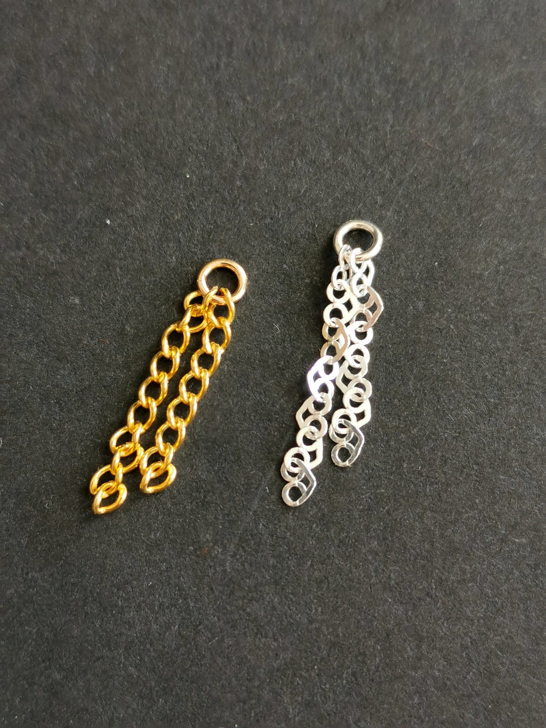 ADD ON - Double Chains Charm - Chain Only - Etsy