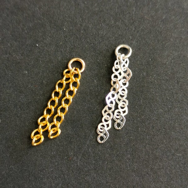 Double Ring Chain - Etsy