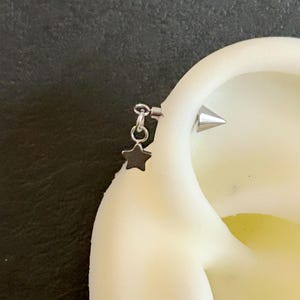 NEW ‣14g Bar 6mm ‣ Implant Grade Titanium - Internally Threaded ...