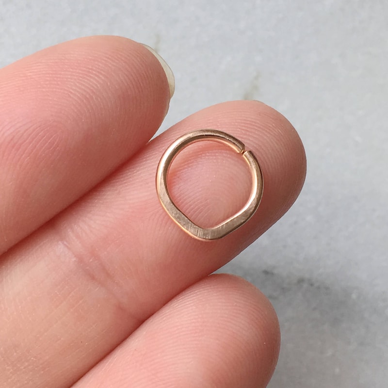 Rose Gold Septum Jewelry - Etsy
