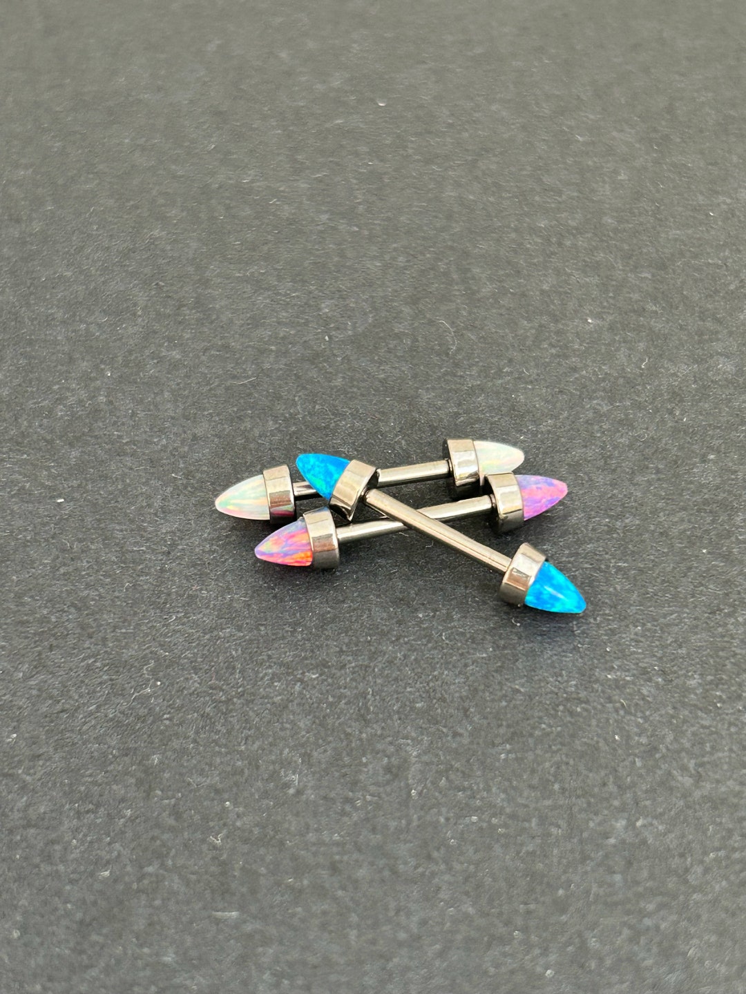 16g ‣ Implant Grand Titanium • Bridge Piercing • Internally Threaded - Etsy