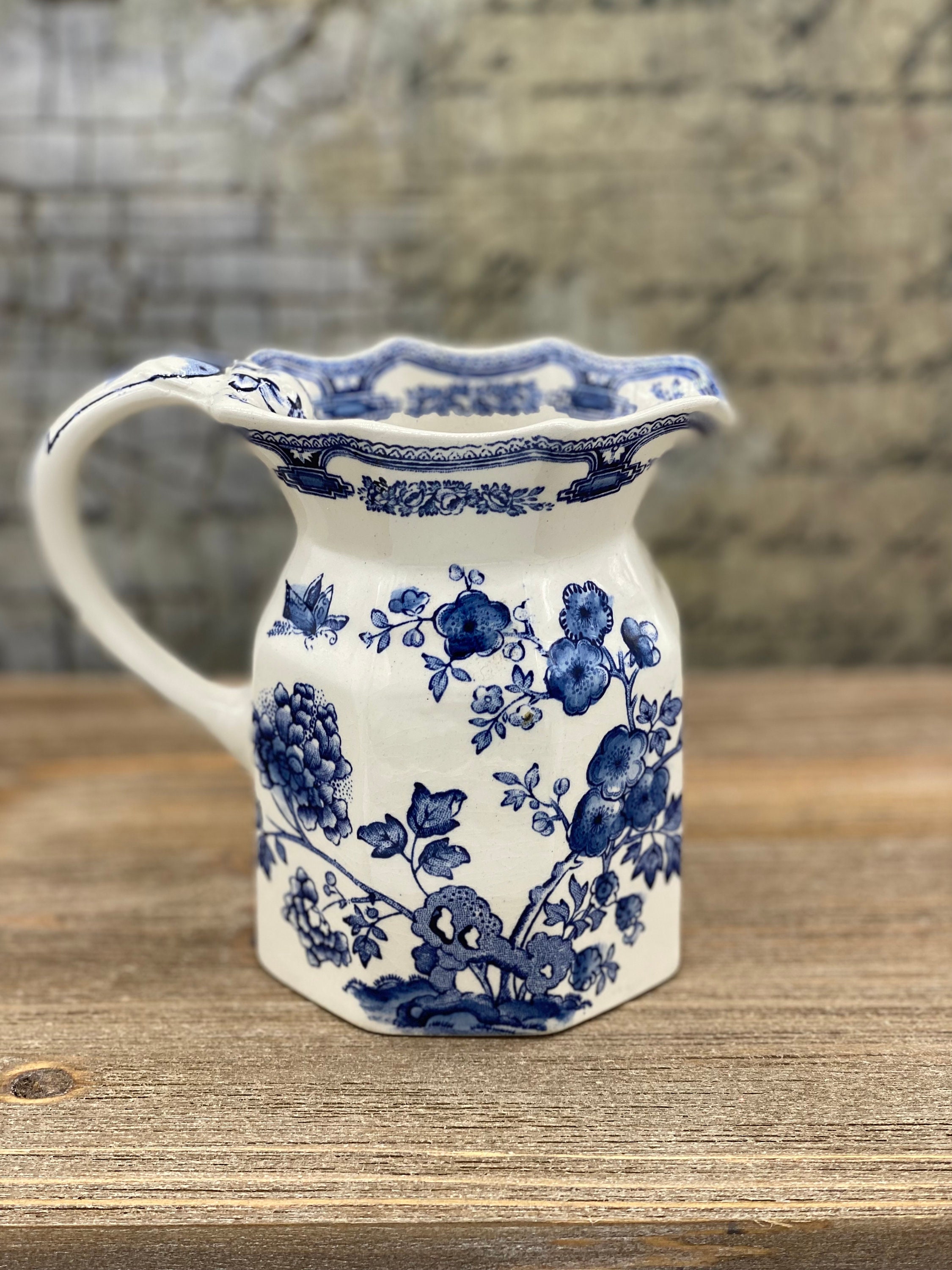 Masons Ironstone Pottery of England Gorgeous Blue & White monchu ...