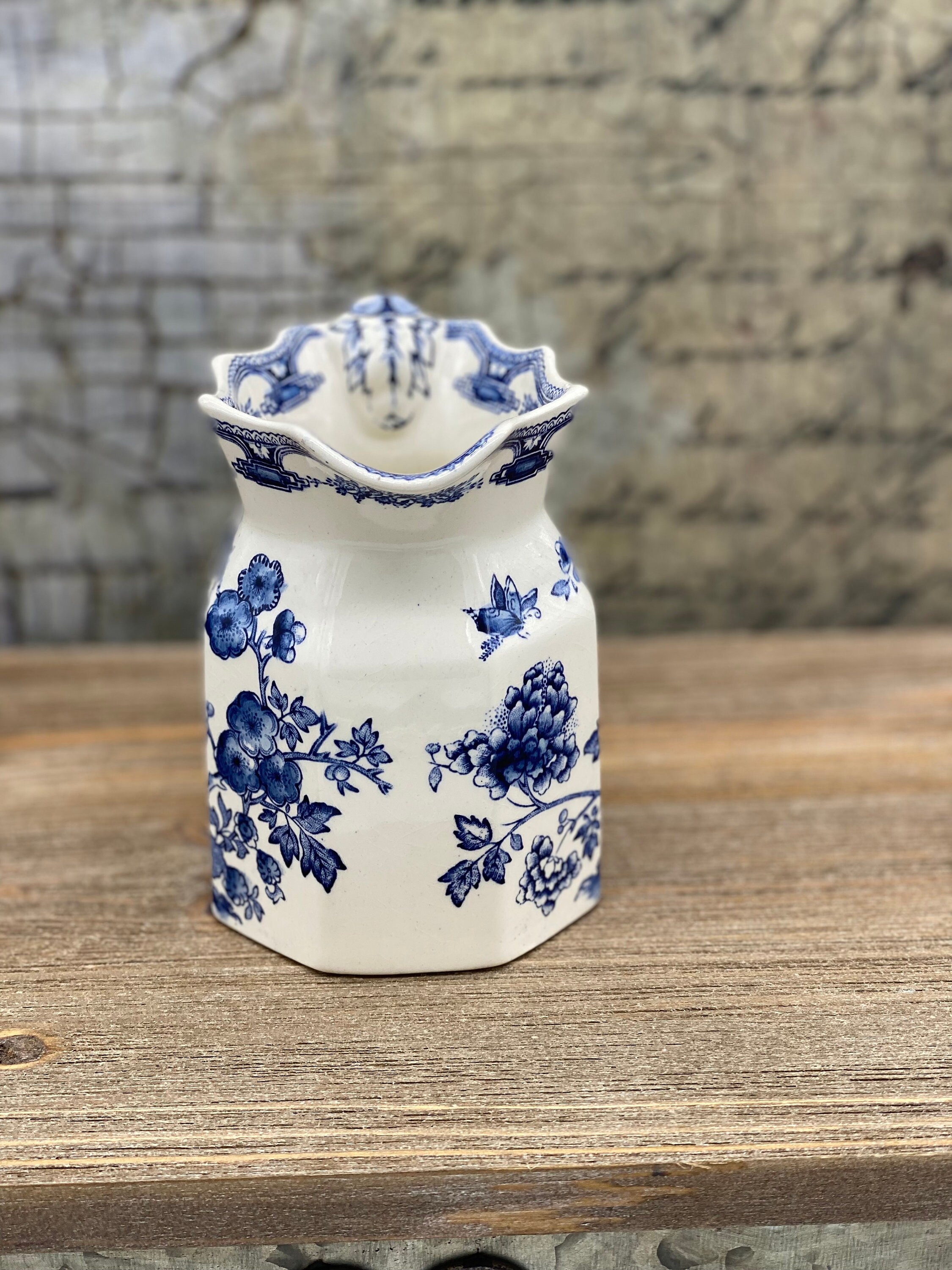 Masons Ironstone Pottery of England Gorgeous Blue & White monchu ...