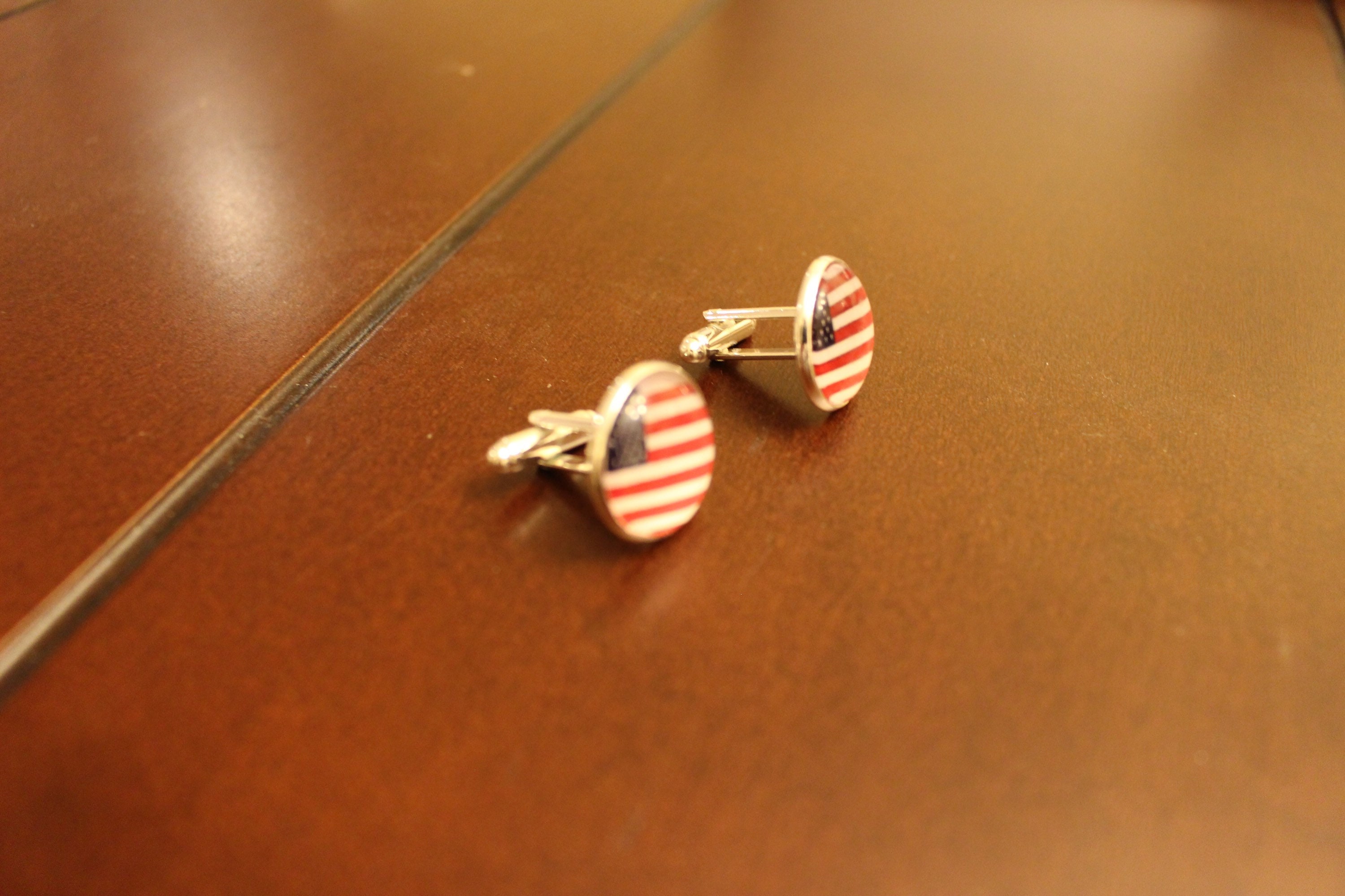 USA America Patriotic Cufflinks - Etsy.de