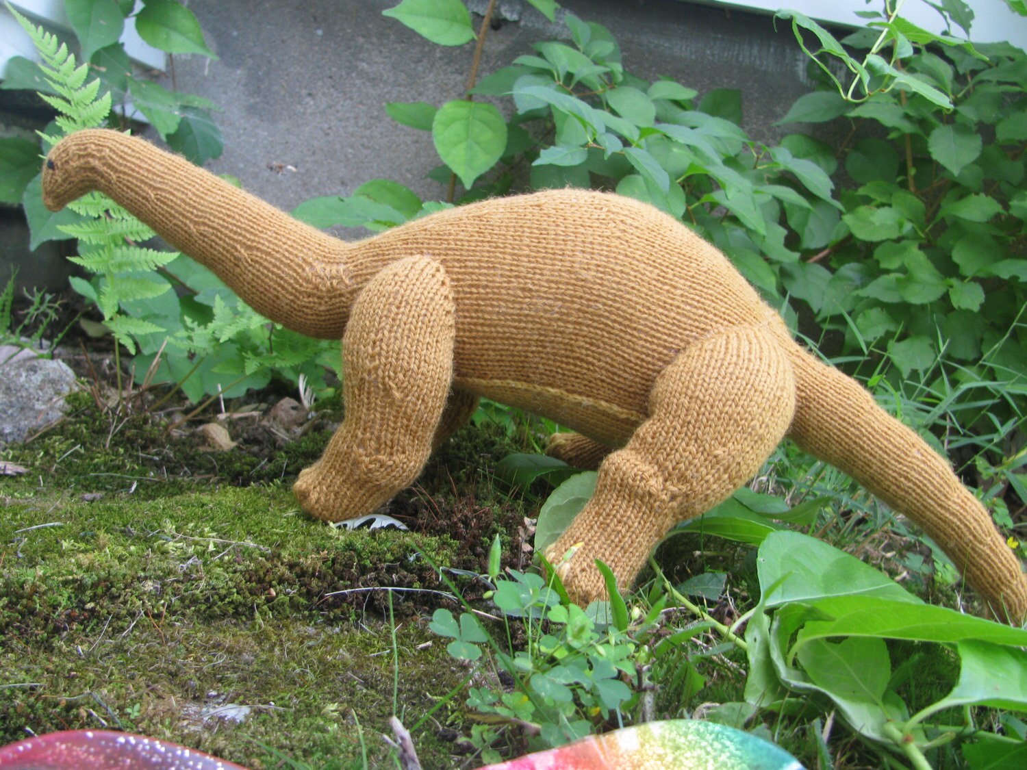 Apatosaurus Knitting Pattern - Etsy