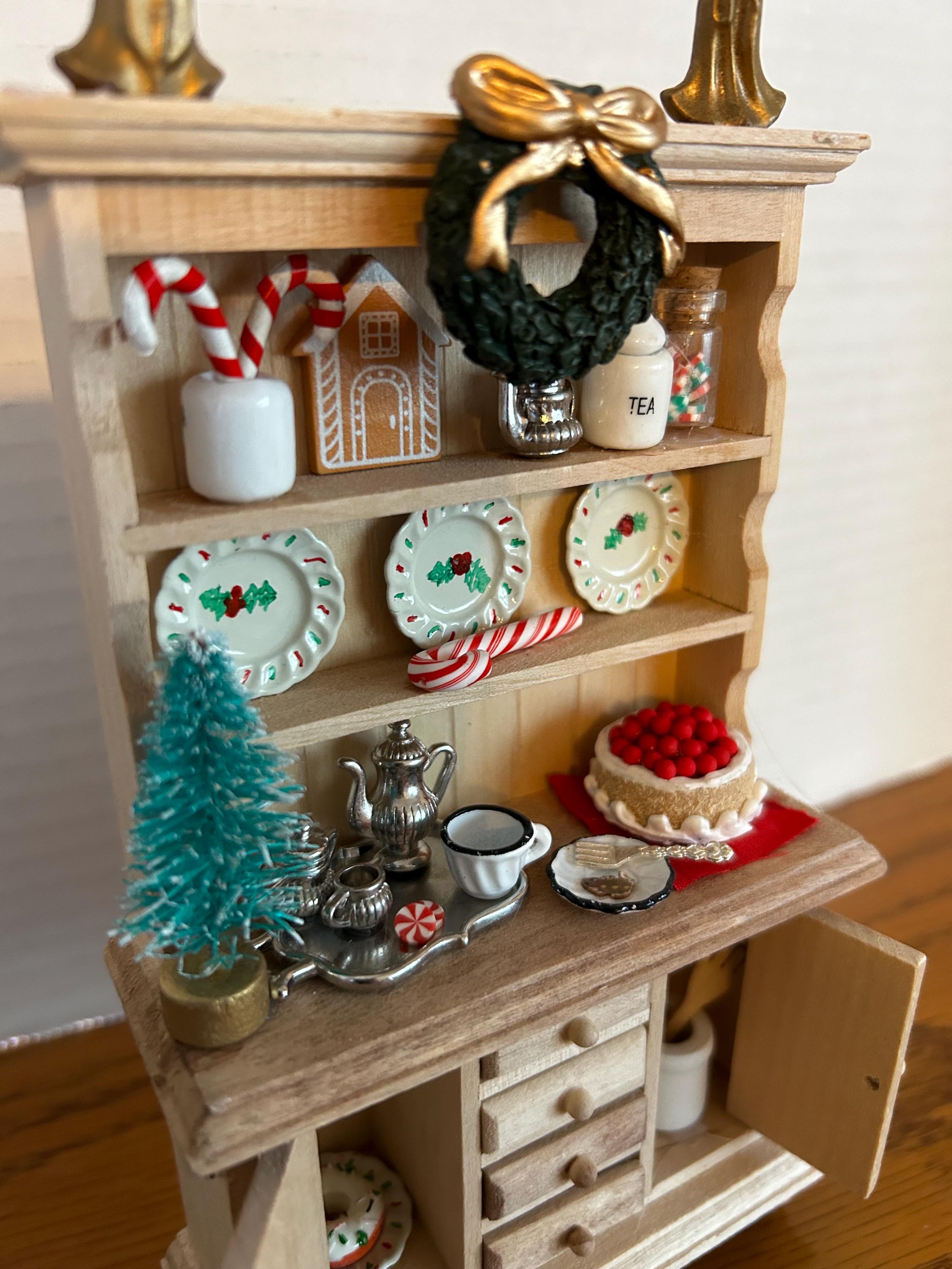 Miniature Christmas Cabinet - Etsy