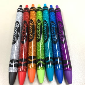 Crayon Gel Pens - Etsy