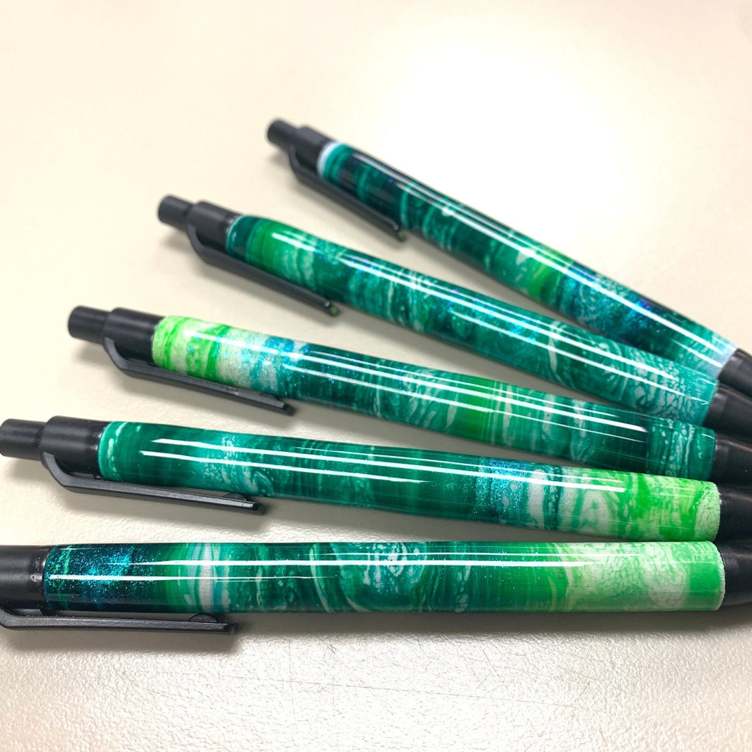 Green Marble Ballpoint Pen - Etsy