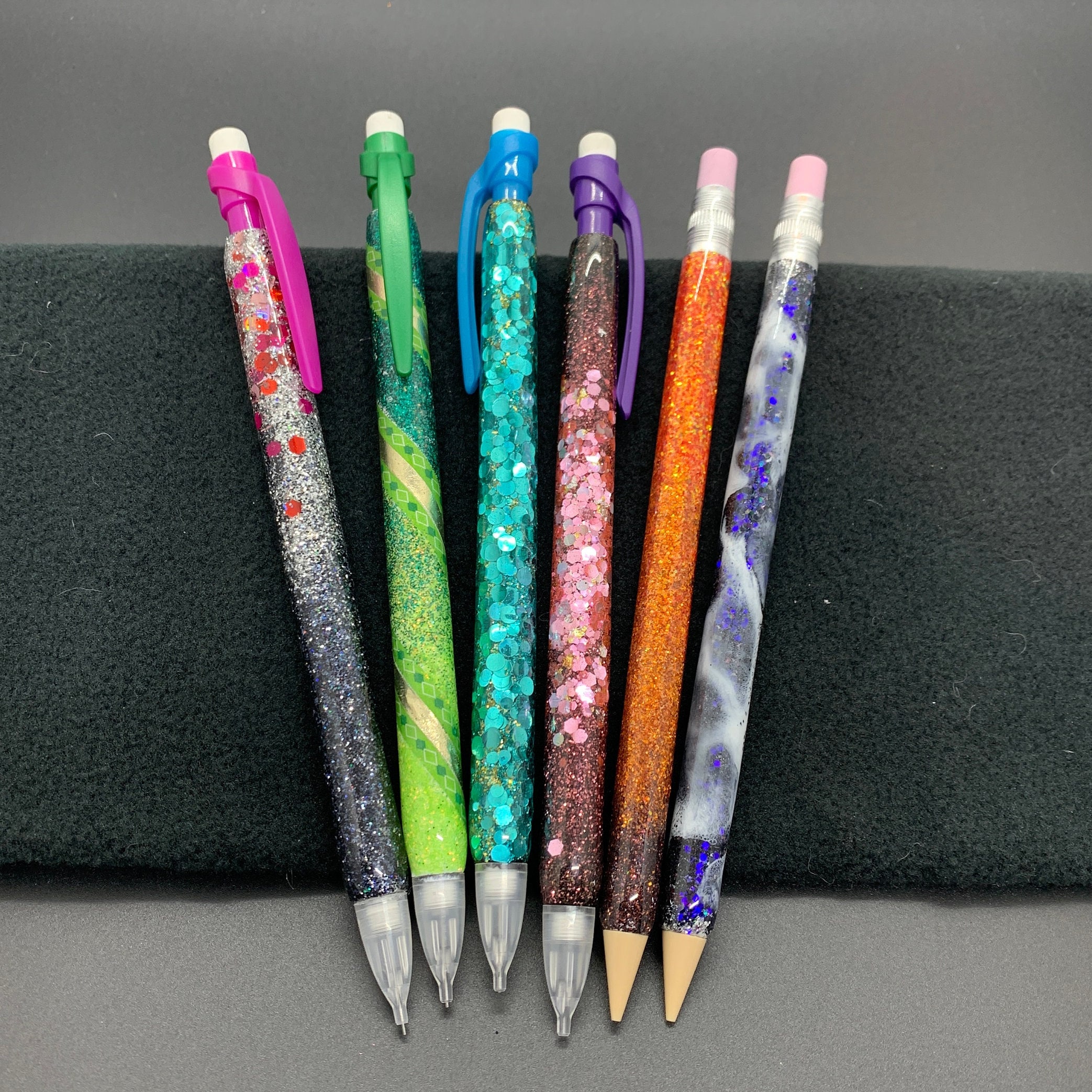 Glitter Mechanical Pencils - Etsy