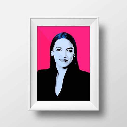 Alexandria Ocasio-cortez Poster Print - Etsy