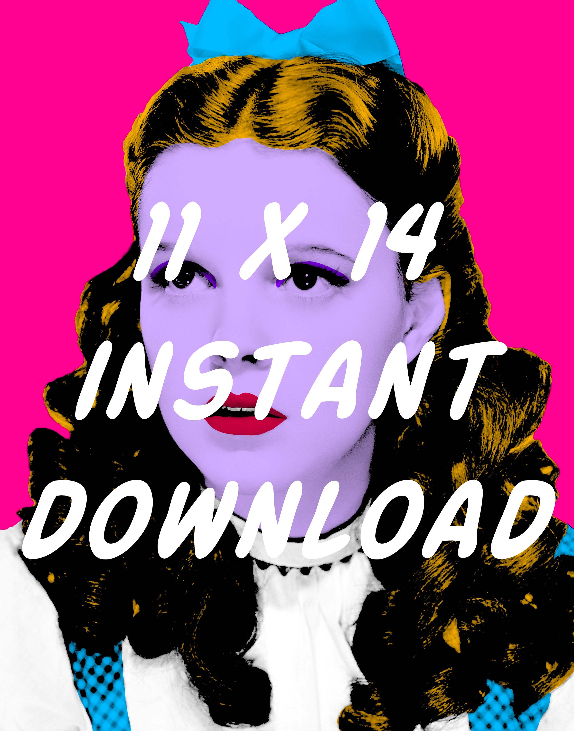 Dorothy Wizard of Oz, Wizard of Oz Poster, Judy Garland, Pop Art ...