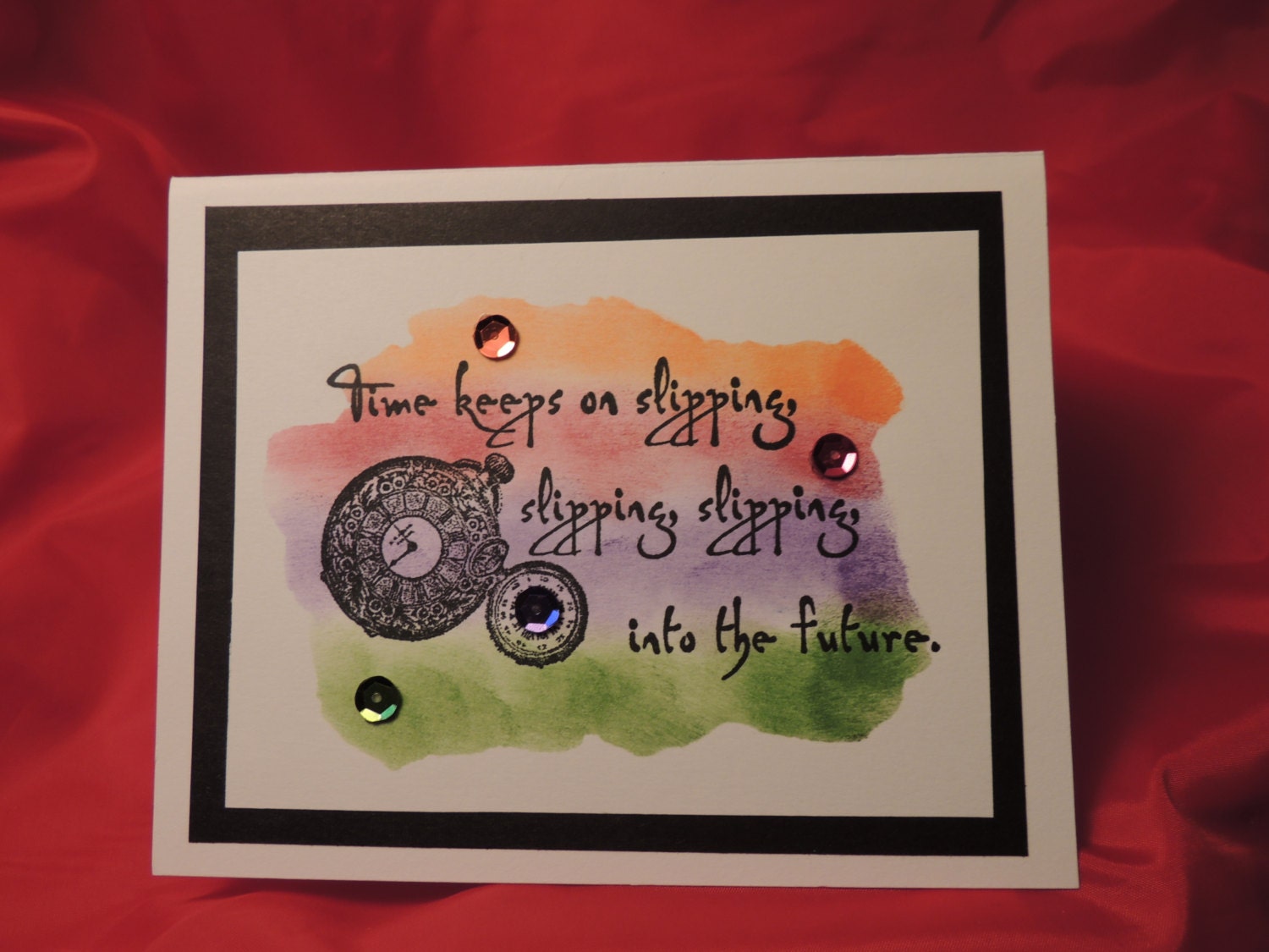 Time Keeps on Slipping - Etsy