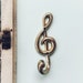 Music Wall Decor, Music Teacher Gift, Treble Clef, Piano Decor - Etsy